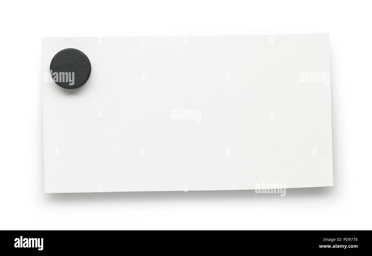 White paper pinned to background Stock Photo - Alamy