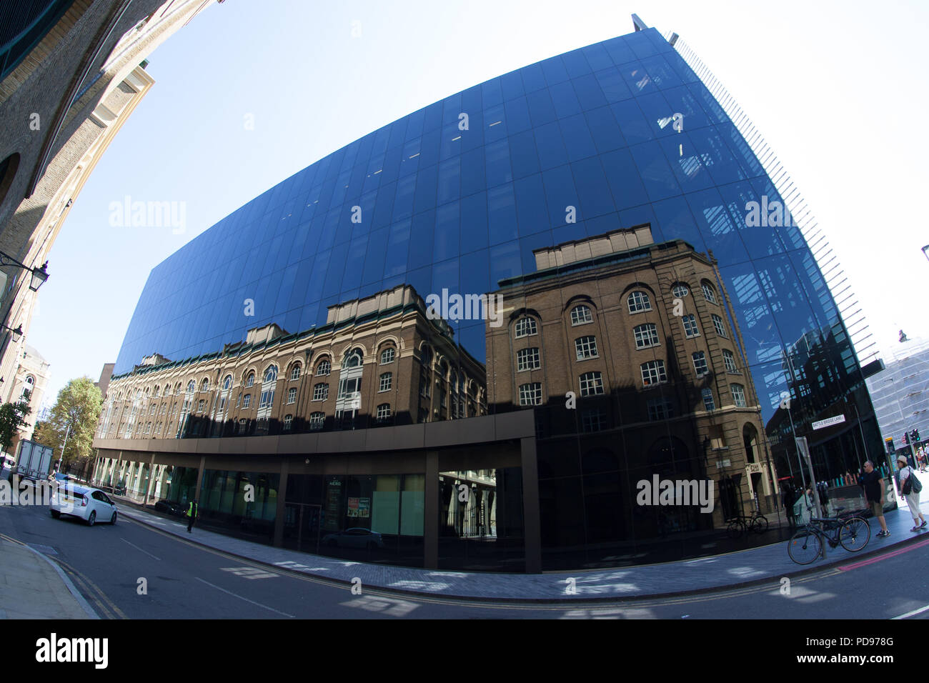 modern office buildings City of London Stock Photo - Alamy