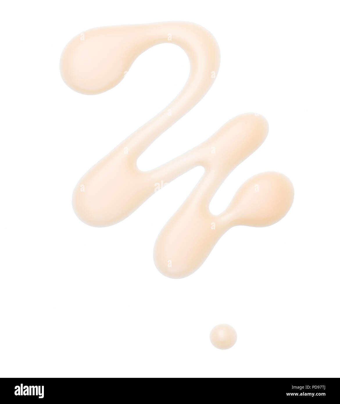 Liquid blush spill Stock Photo - Alamy