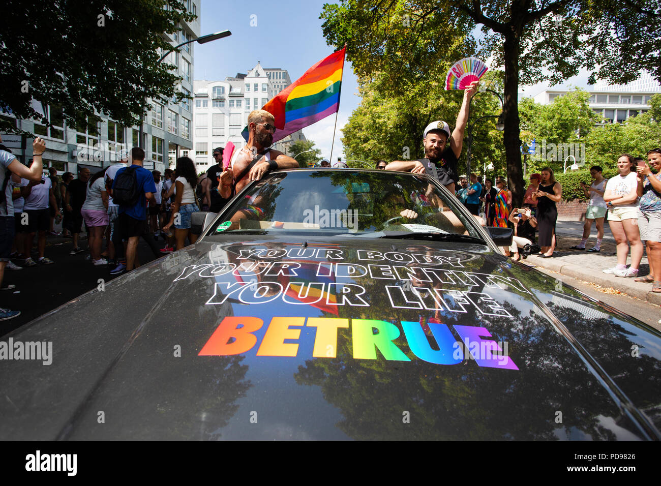 Christopher Street Day Pride parade, Berlin, Germany Stock Photo - Alamy