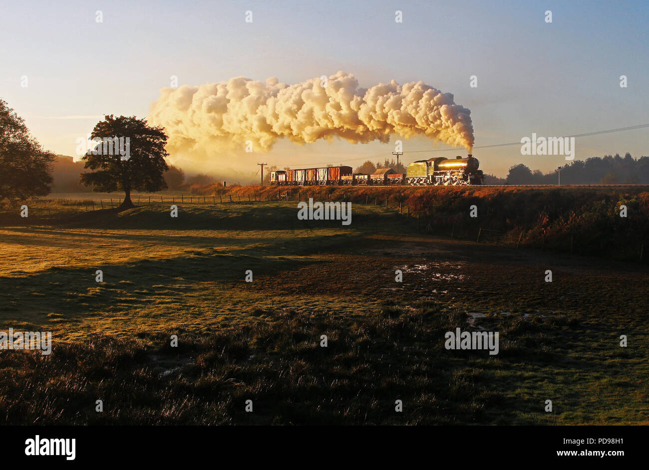 Mayflower steam train hi-res stock photography and images - Alamy