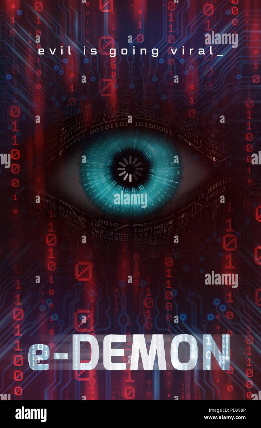 E-DEMON, advance poster, 2018. © Dark Cuts Entertainment /Courtesy ...