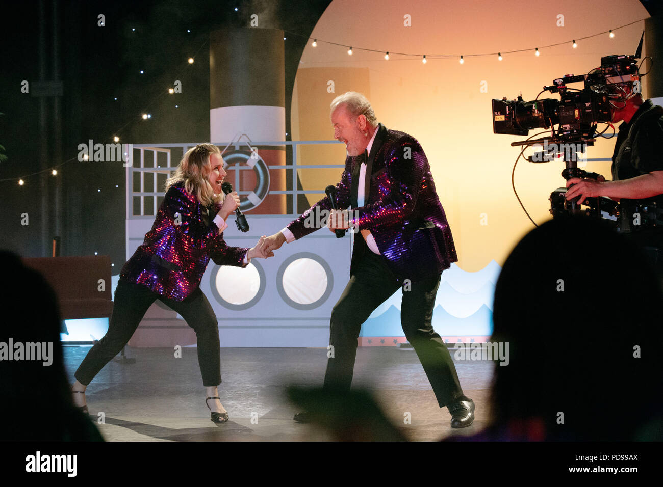 LIKE FATHER, from left: Kristen Bell, Kelsey Grammer, 2018. ph: Cara ...