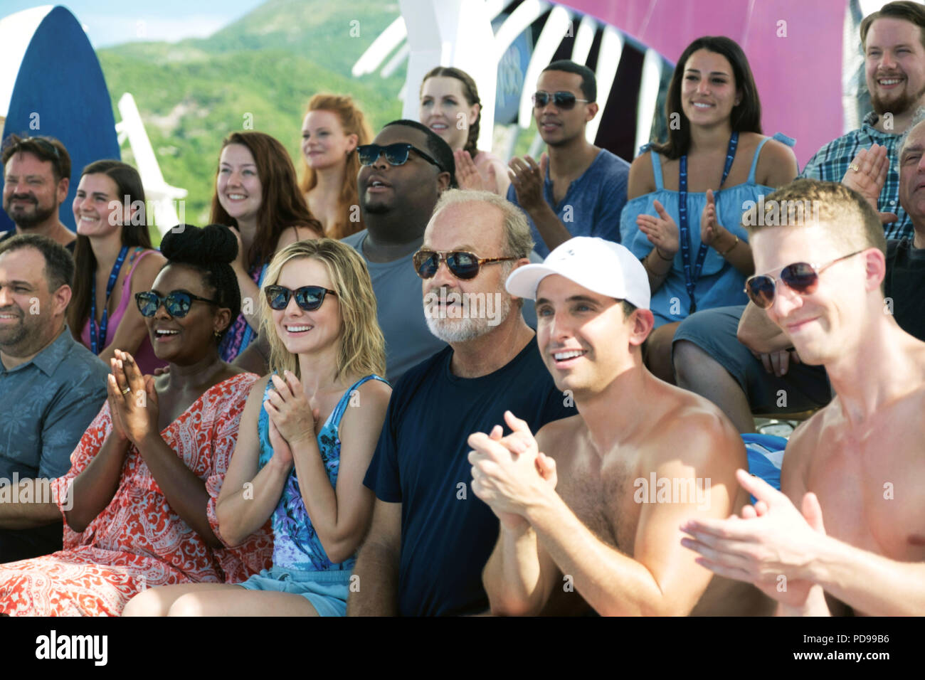 LIKE FATHER, center, from left: Kristen Bell, Kelsey Grammer, 2018. ph ...