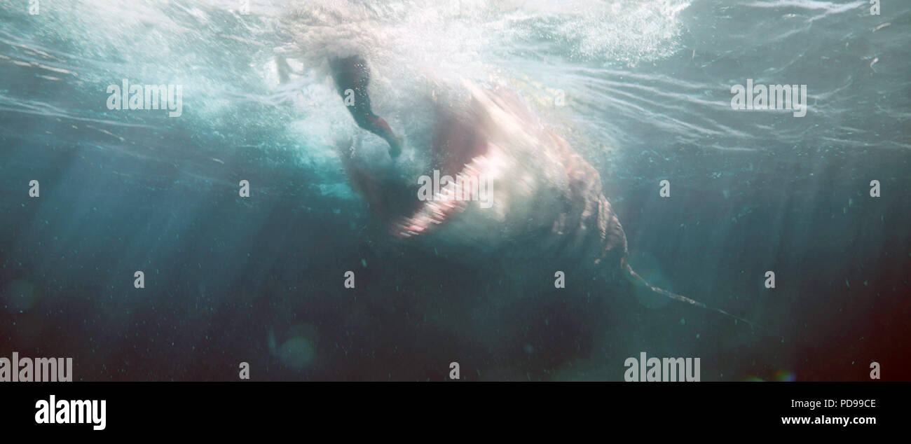 THE MEG, 2018. /© Warner Bros. /Courtesy Everett Collection Stock Photo ...