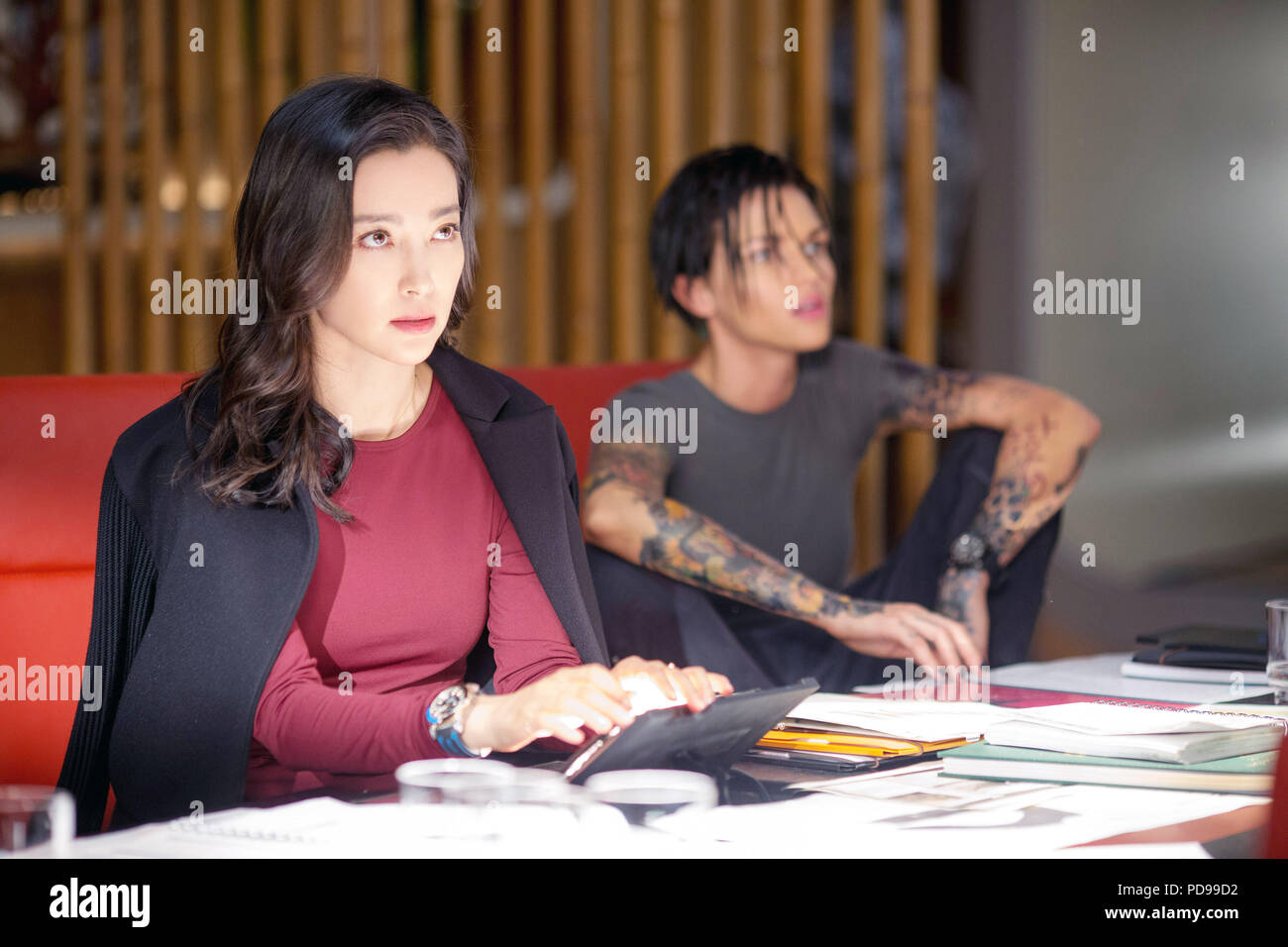 THE MEG, from left: LI Bingbing, Ruby Rose, 2018. ph: Kirsty Griffin ...