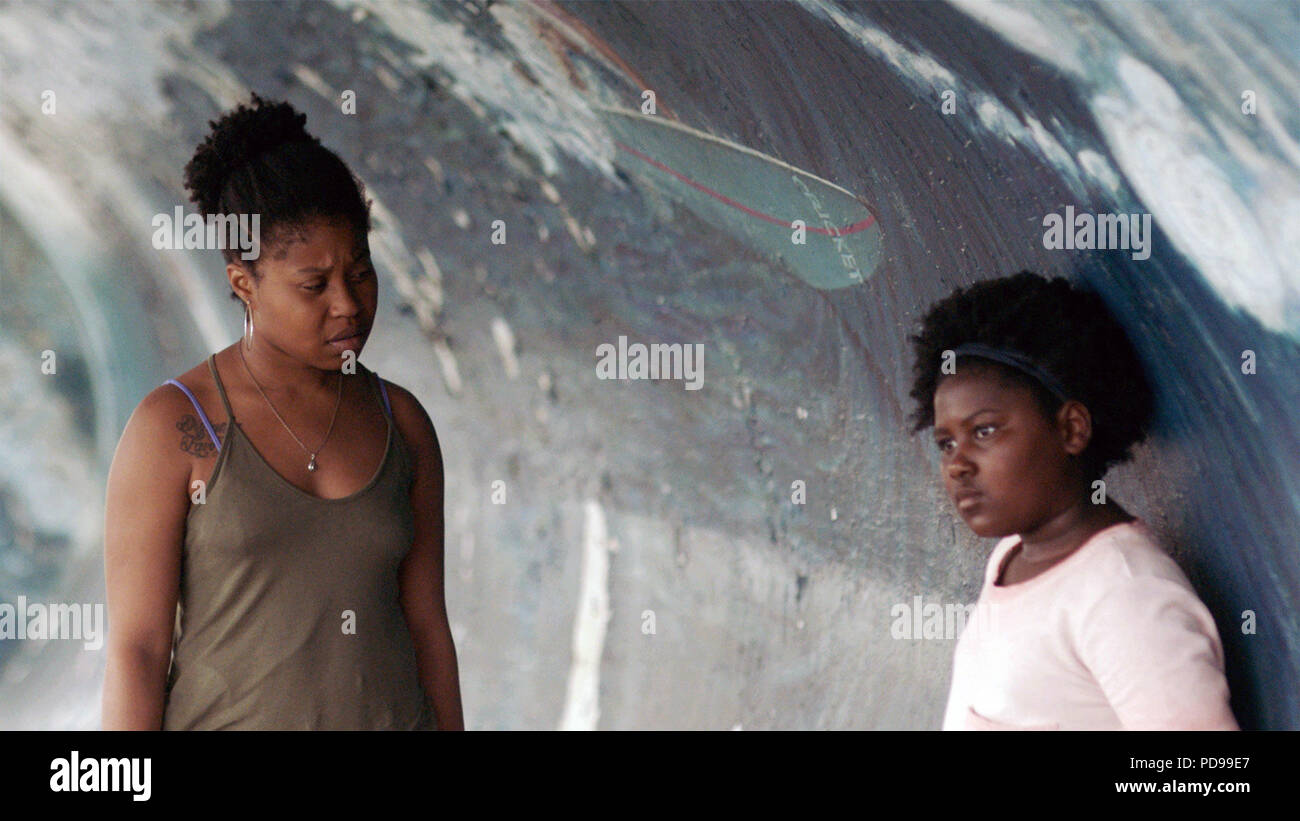 NIGHT COMES ON, from left: Dominique Fishback, Tatum Hall, 2018 ...