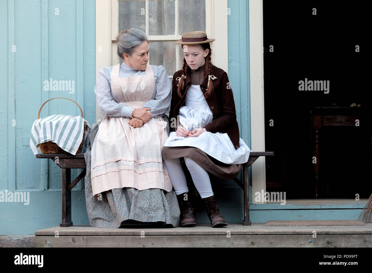 ANNE WITH AN E, (aka ANNE), from left: Corrine Koslo, Amybeth McNulty ...