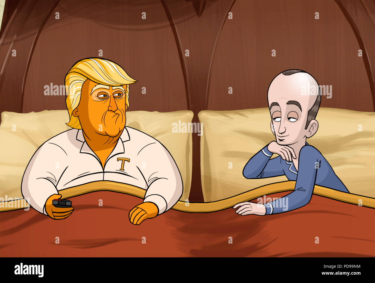 OUR CARTOON PRESIDENT, from left: Donald Trump (voiced by Jeff Bergman ...