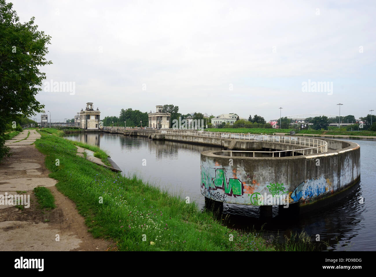 Moscow water canal hi-res stock photography and images - Alamy