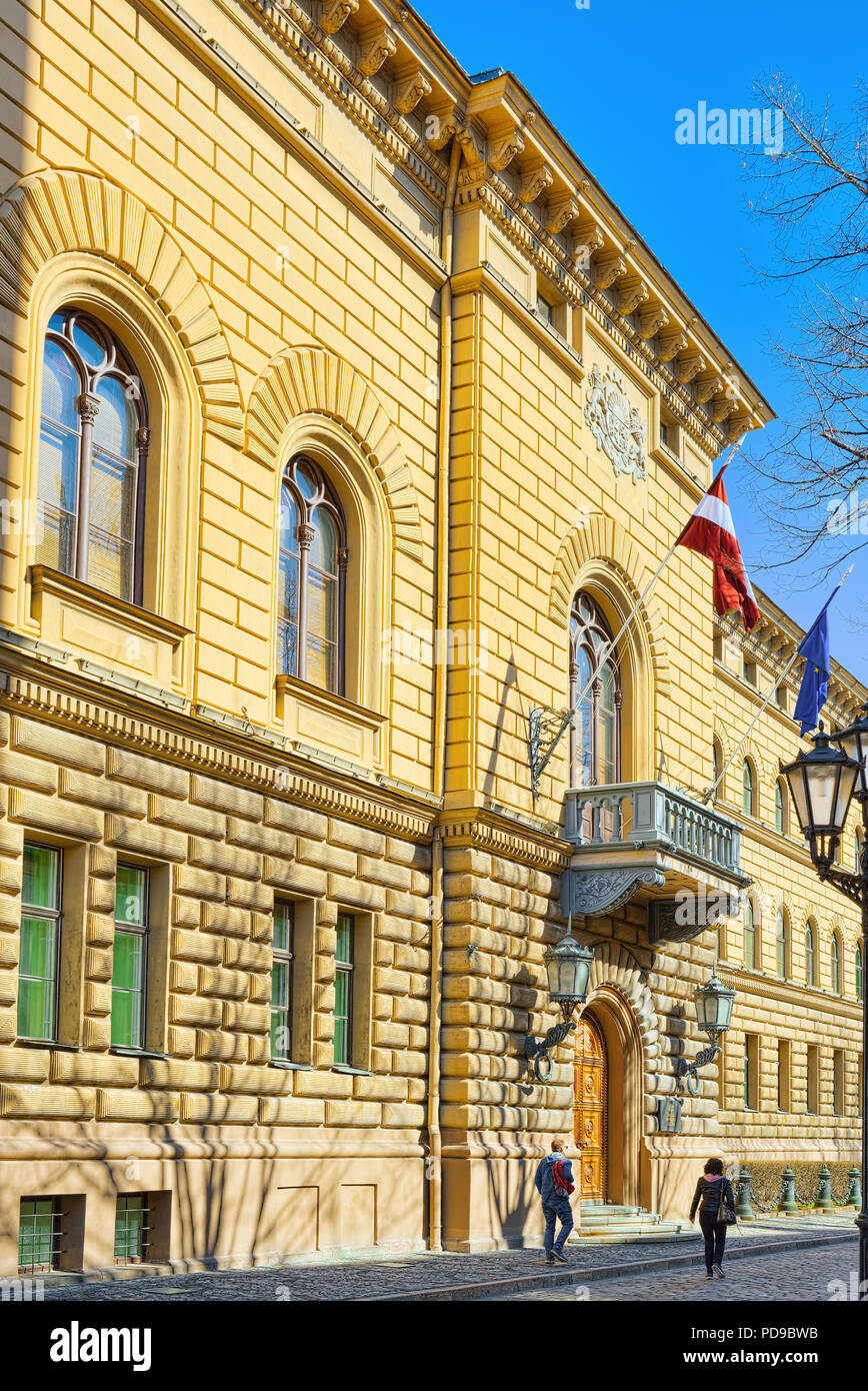 Saeima building hi-res stock photography and images - Alamy