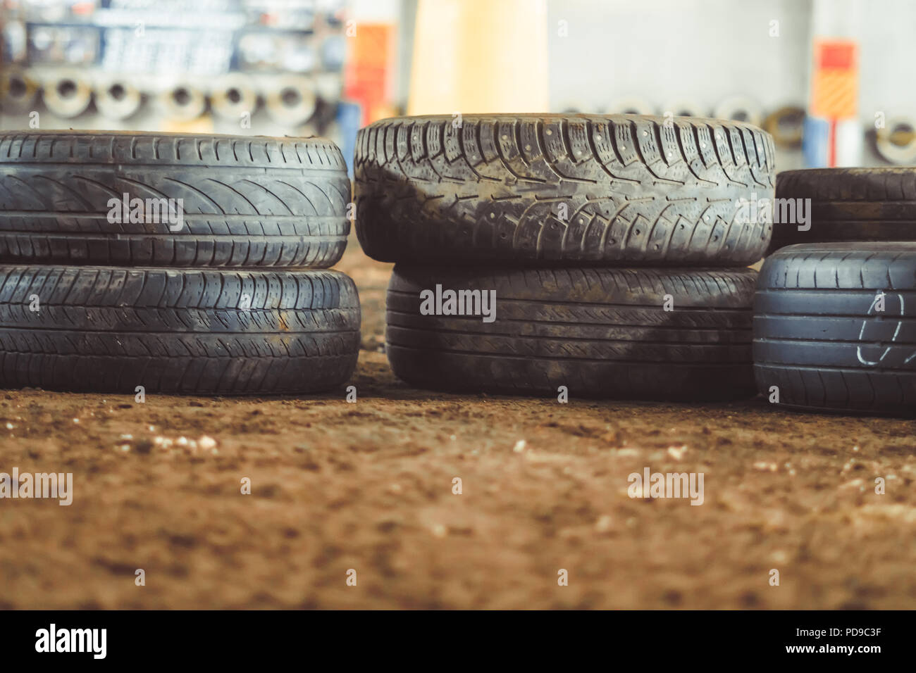 Wide racing tires hi-res stock photography and images - Alamy