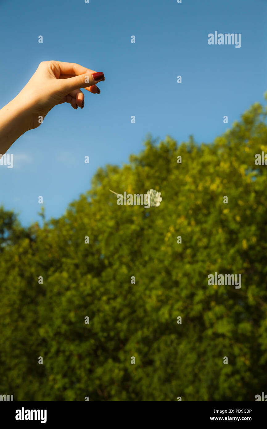 Long nails hand hi-res stock photography and images - Alamy