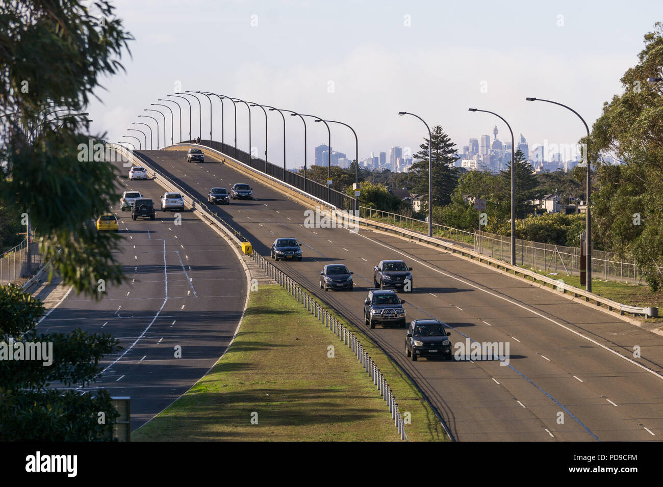 Sydney suburban road hi-res stock photography and images - Alamy