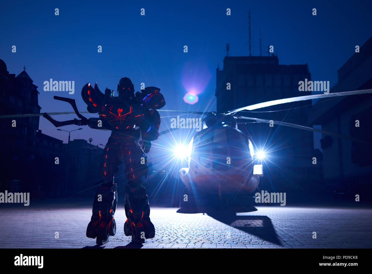 Transformer cartoon hi-res stock photography and images - Alamy