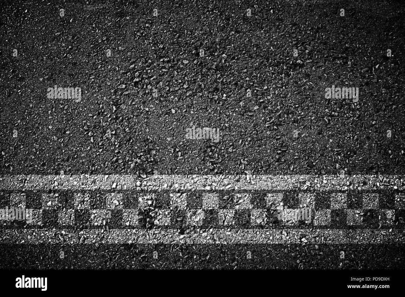 Car racing track texture Black and White Stock Photos & Images - Alamy