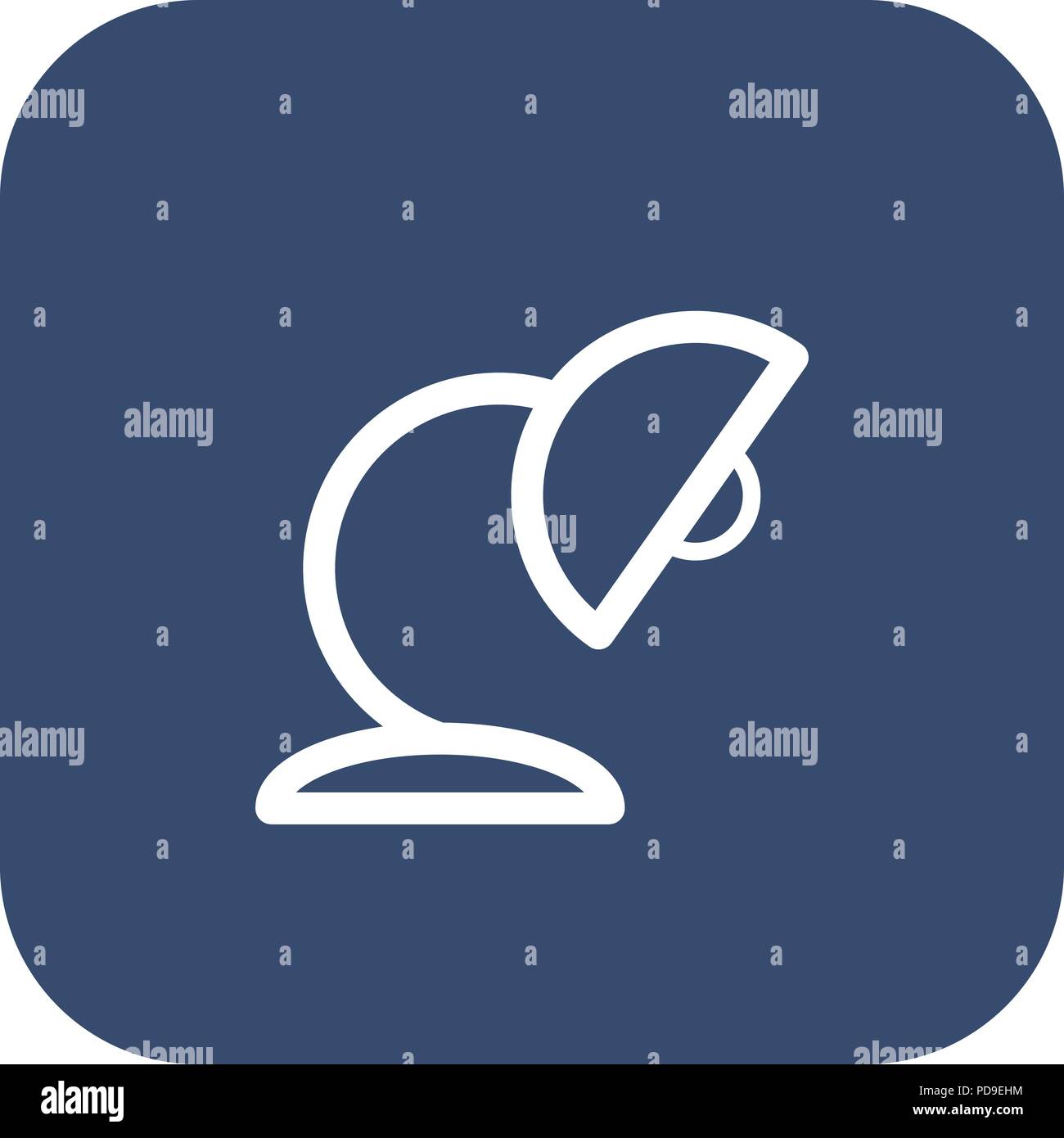 Light on stand icon Stock Vector Images - Alamy