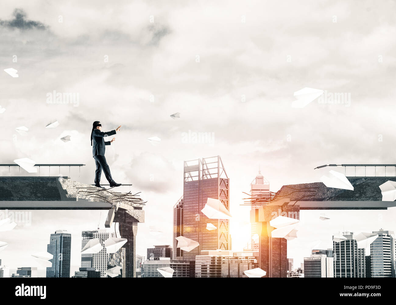 Hidden risks and dangers concept Stock Photo - Alamy