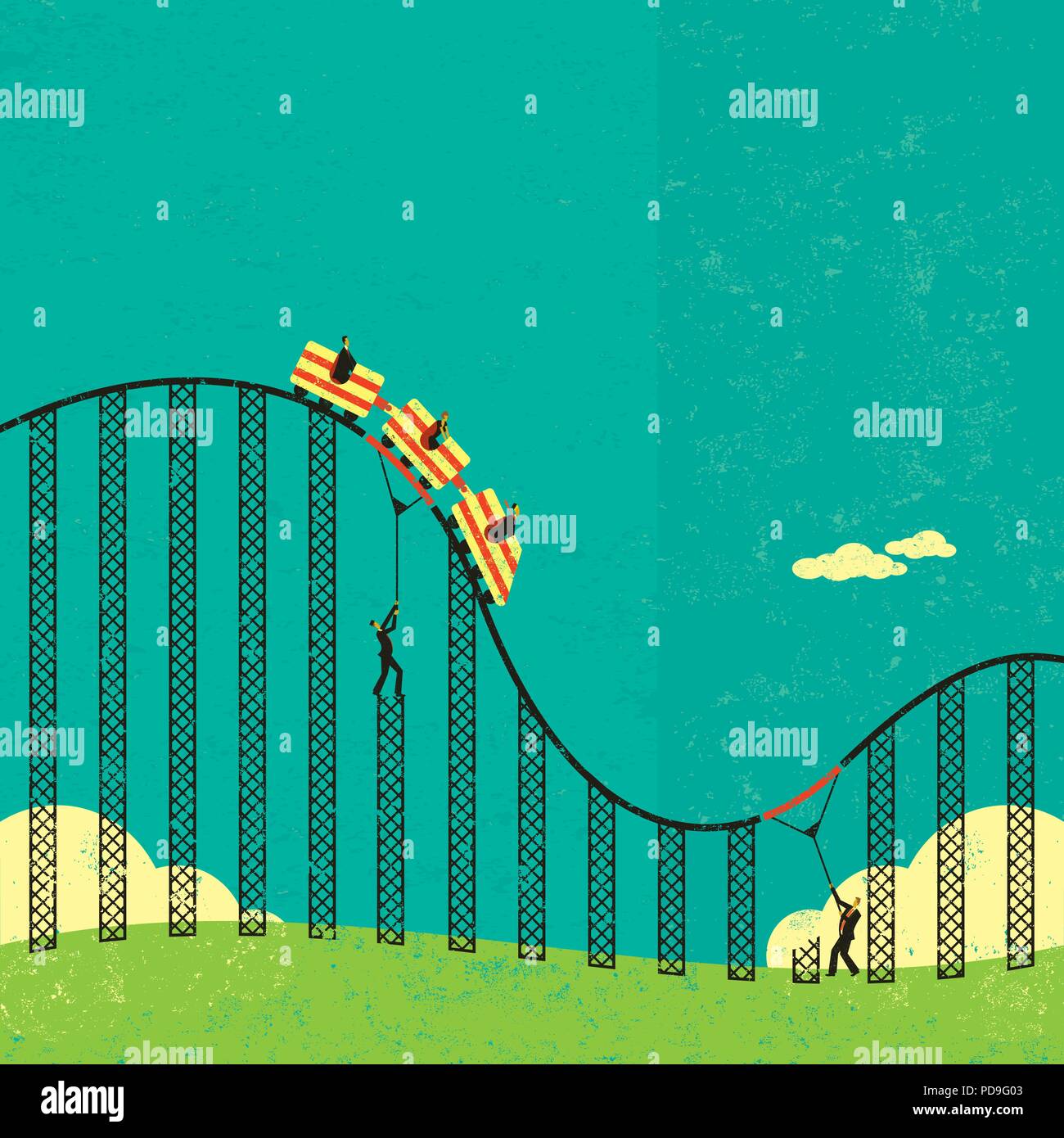 Obstacle tracks Stock Vector Images - Alamy