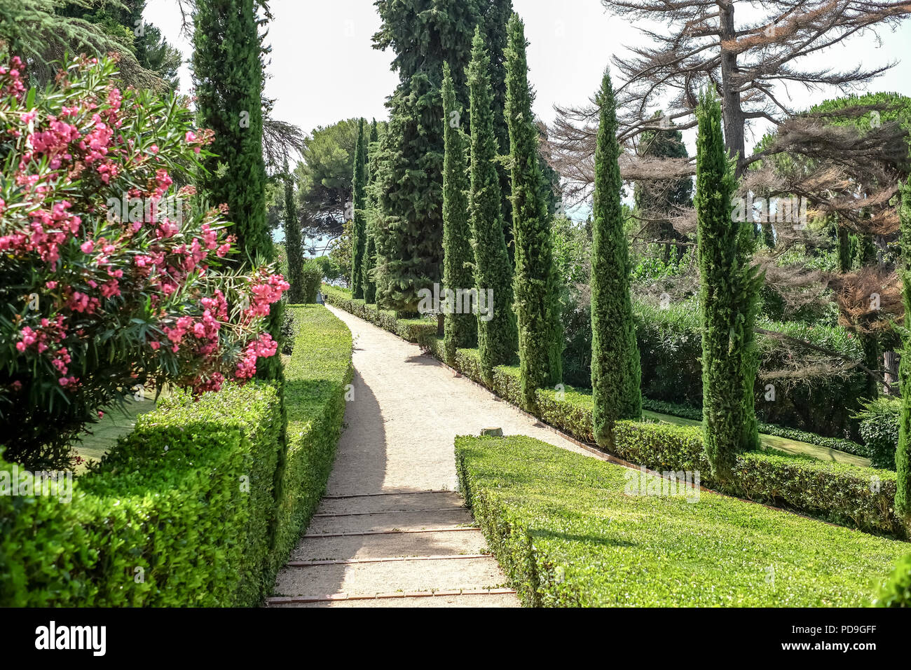 Gardens of Santa Clotilde, Catalonia Stock Photo - Alamy