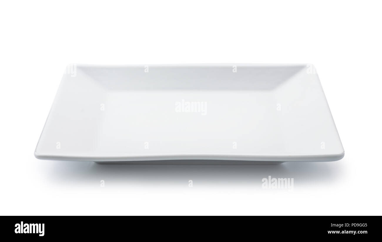 White plate template front Cut Out Stock Images & Pictures - Alamy