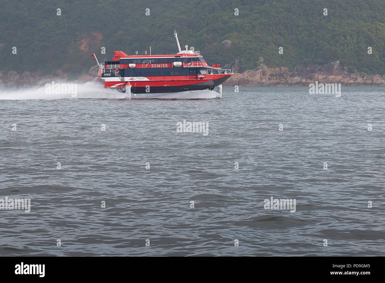 TurboJet Boeing JetFoil, TERCEIRA, Enroute From Macau To Hong Kong ...