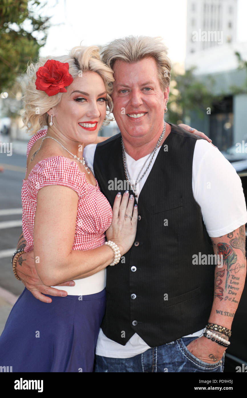 The Swansons at The Study in Hollywood, California, where they ...