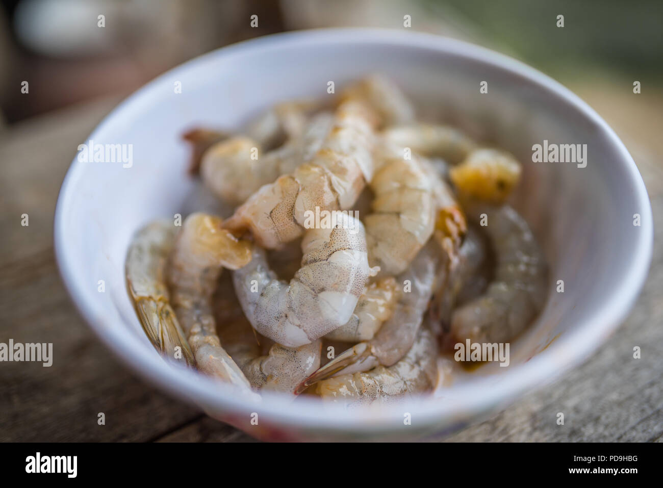 Raw pawn ready for cooking Stock Photo - Alamy