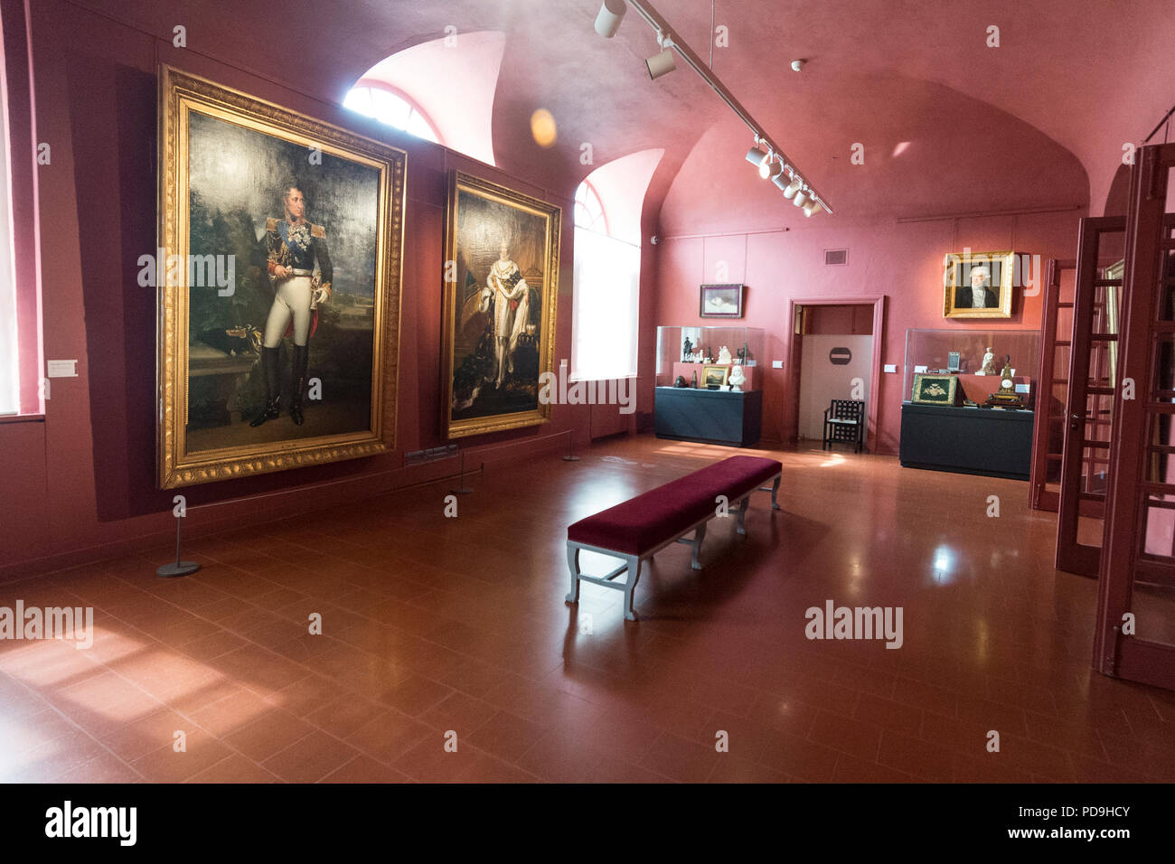 Two large portraits of Charles Andre, Count Pozzo di Borgom ( Left) and ...