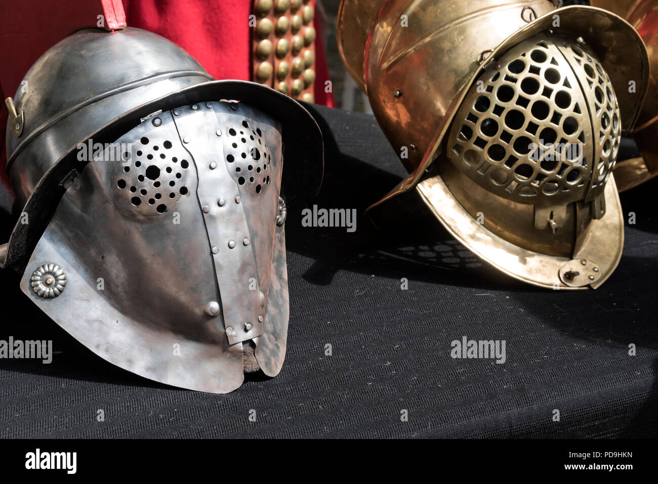 Gladiator helmets hi-res stock photography and images - Alamy