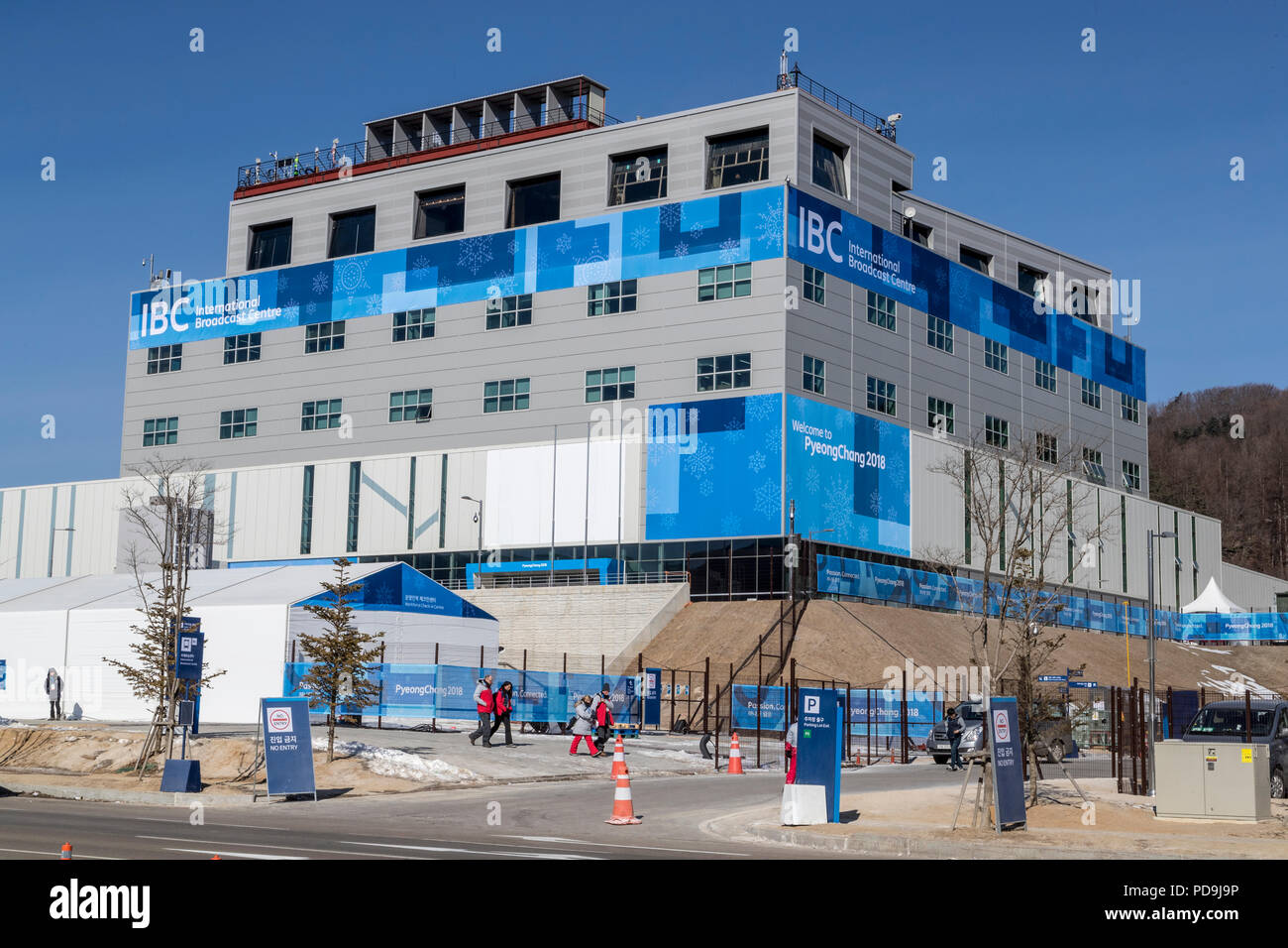 International Broadcast Center (IBC) at the Olympic Winter Games ...