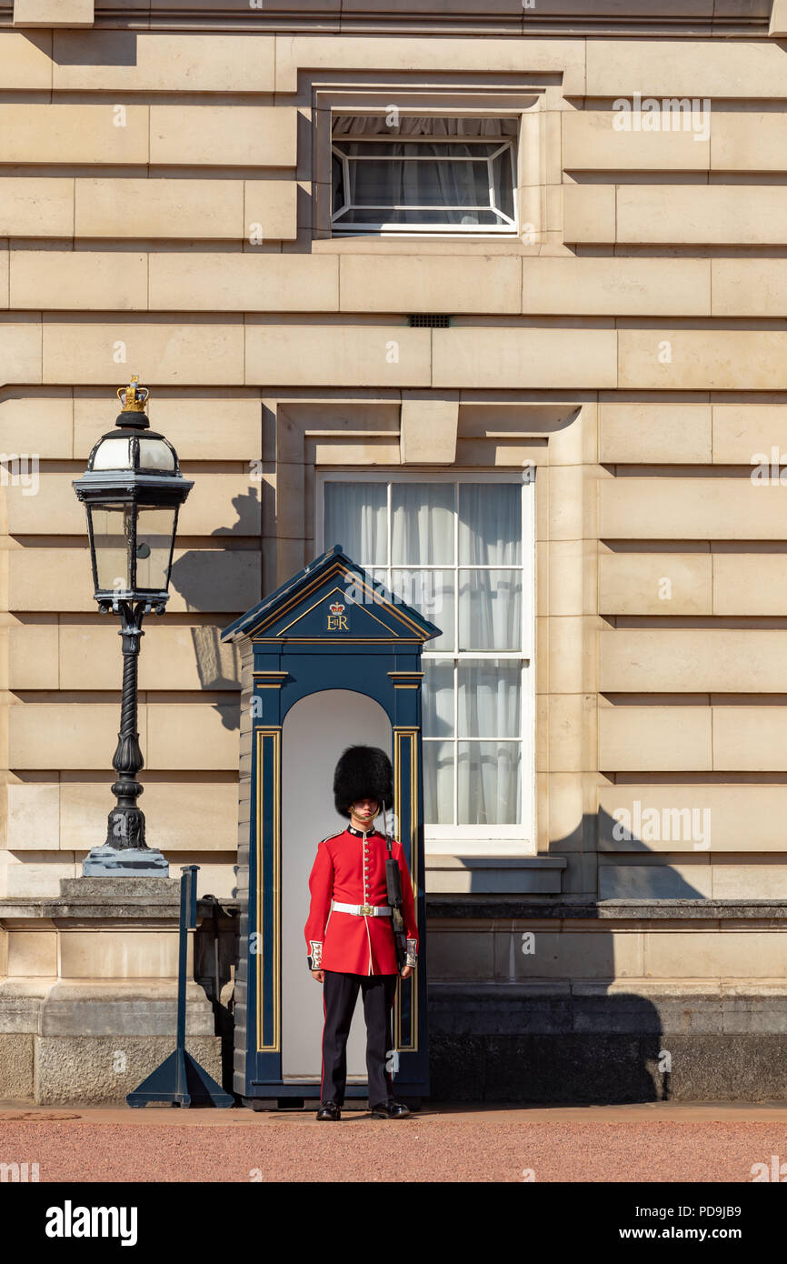London England August 05, 2018 Soldiers of the Grenadier Guards on ...