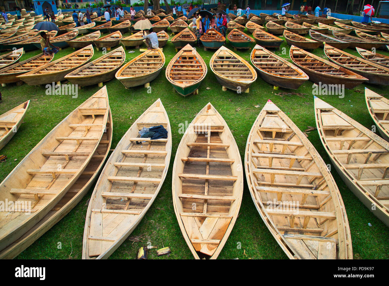 Traditional boat market in Bangladesh Stock Photo - Alamy