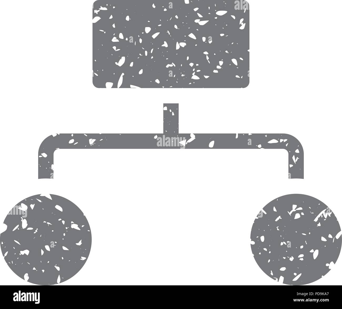Grunge icon - Hierarchy Stock Vector Image & Art - Alamy