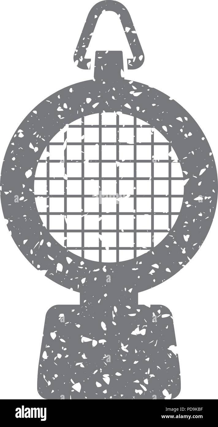 Grunge icon - Hazard light Stock Vector Image & Art - Alamy
