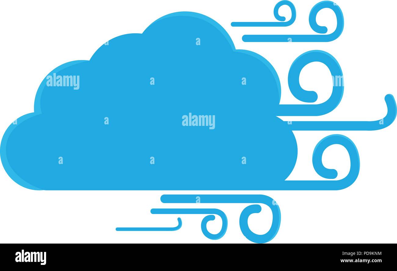 Isolated wind weather icon Stock Vector Image & Art - Alamy