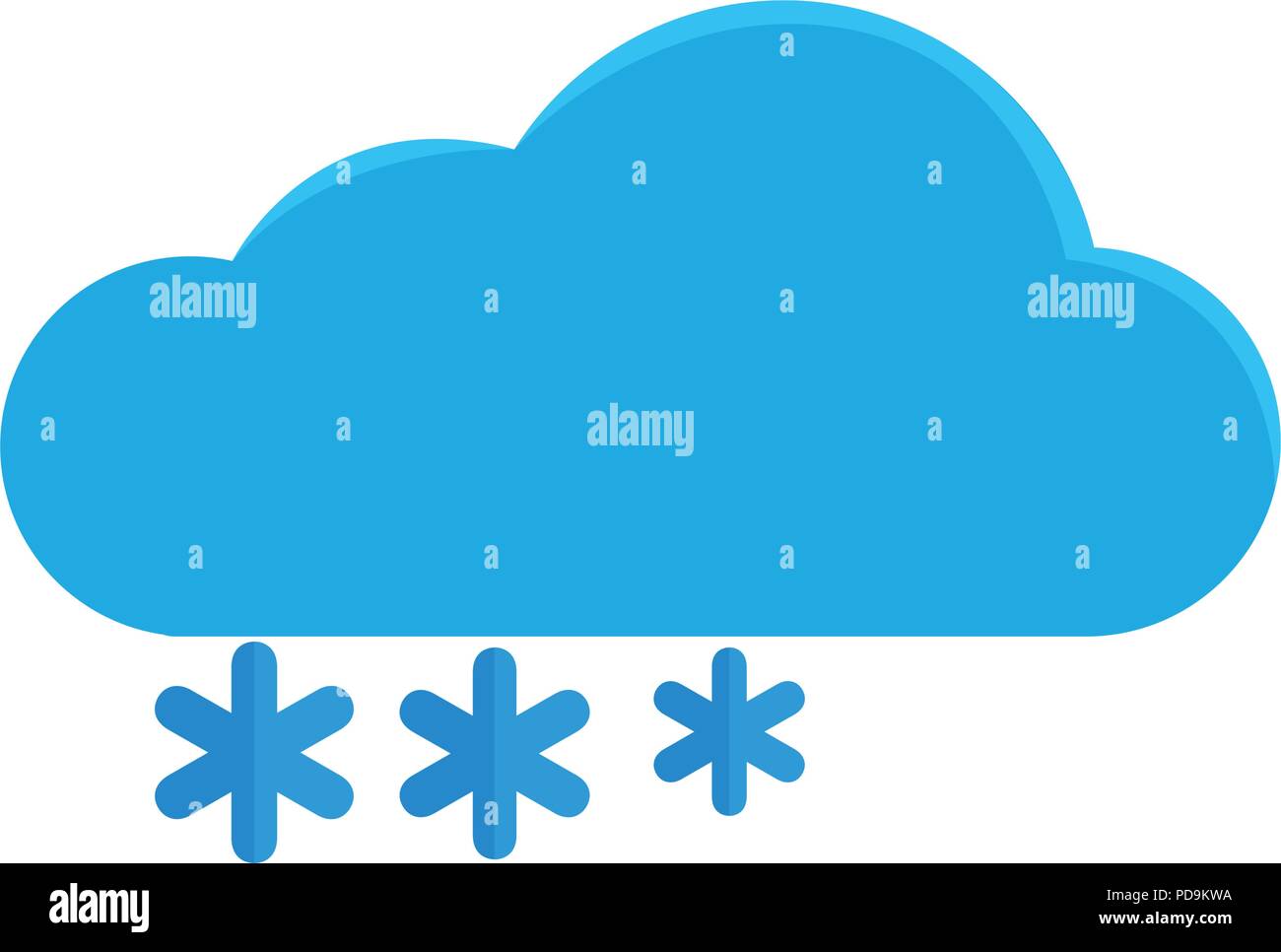 Isolated winter weather icon Stock Vector Image & Art - Alamy