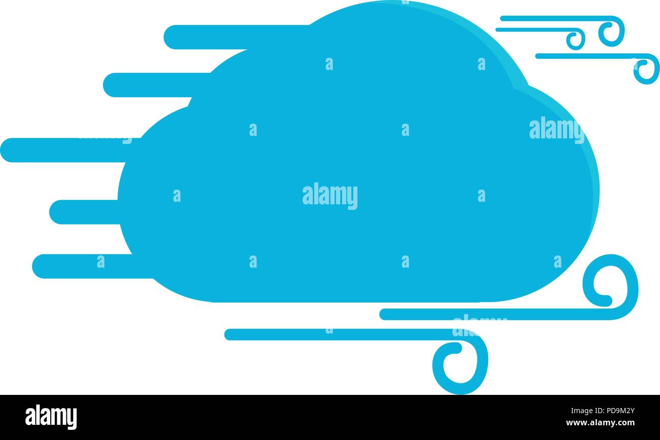 Isolated wind weather icon Stock Vector Image & Art - Alamy