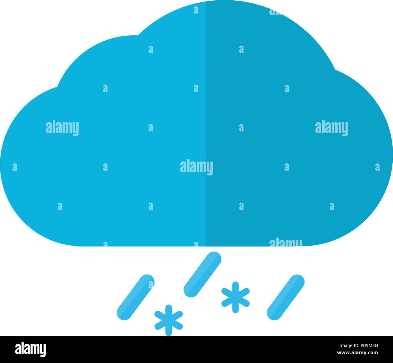 Rainy weather icon Stock Vector Images - Alamy