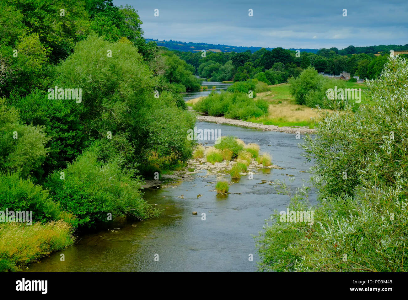 Wye river wales hi-res stock photography and images - Alamy