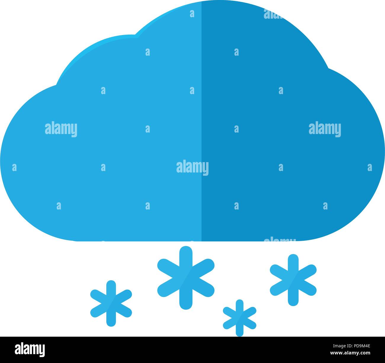 Isolated winter weather icon Stock Vector Image & Art - Alamy