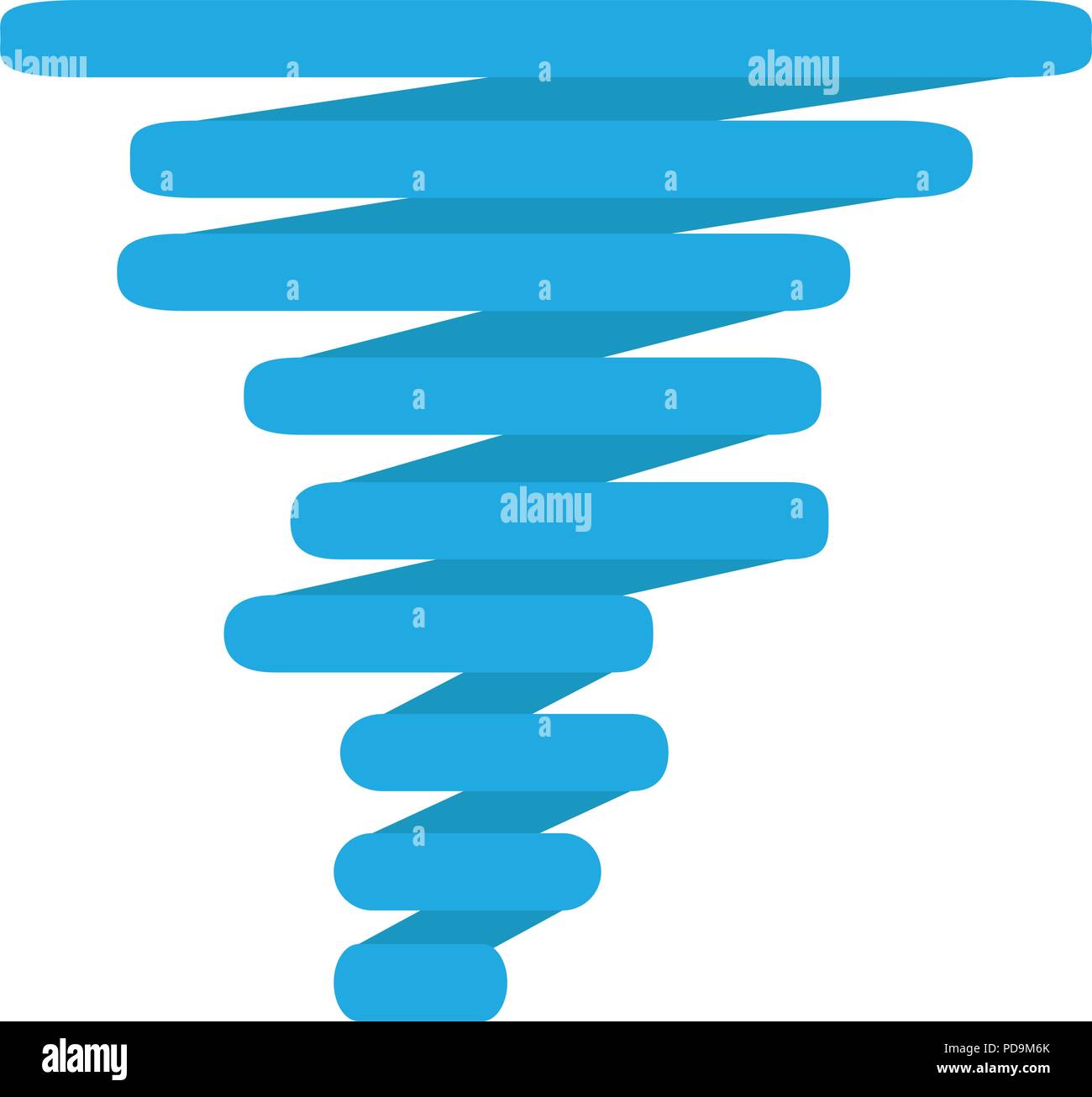 Isolated twister weather icon Stock Vector Image & Art - Alamy