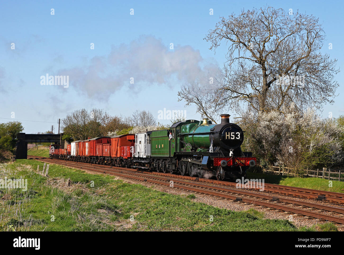 Hall class locomotive hi-res stock photography and images - Alamy