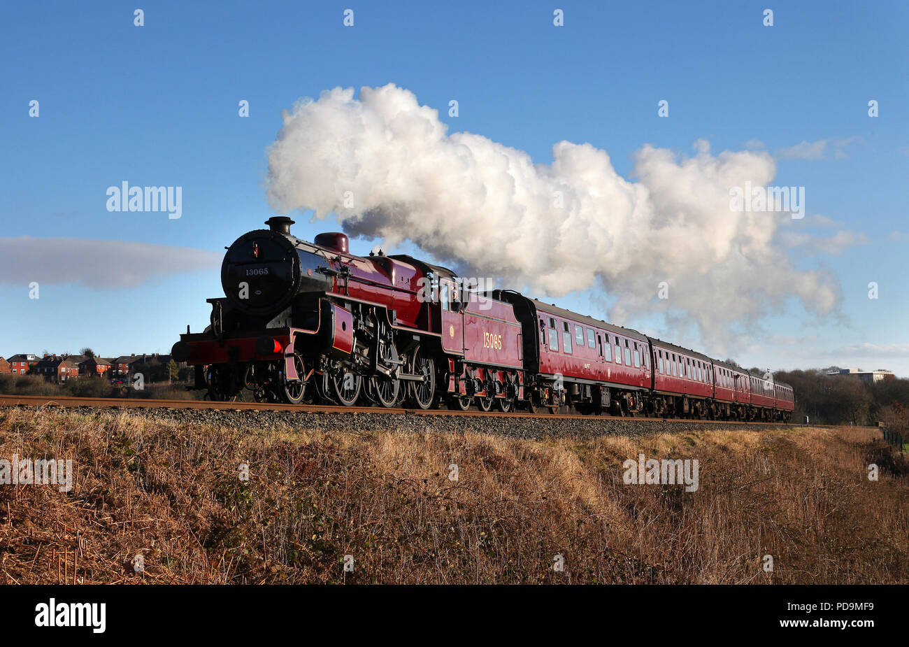 Railway steam locomotive loco lms hi-res stock photography and images ...