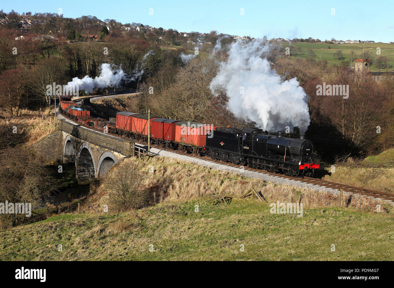 Class 4f steam locomotive hi-res stock photography and images - Alamy