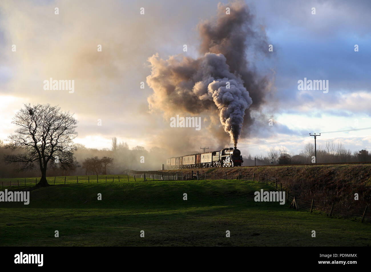 76084 steam locomotive hi-res stock photography and images - Alamy