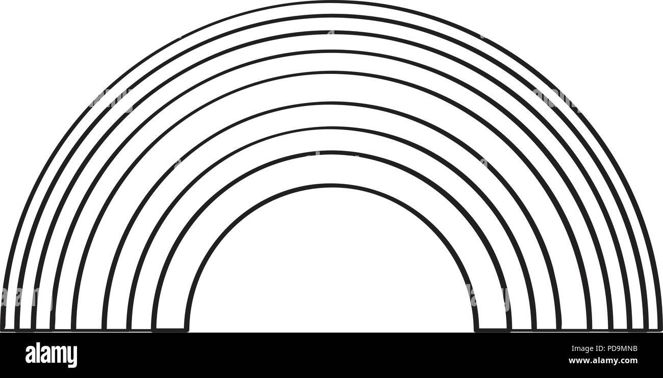 Isolated rainbow Stock Vector Images - Alamy