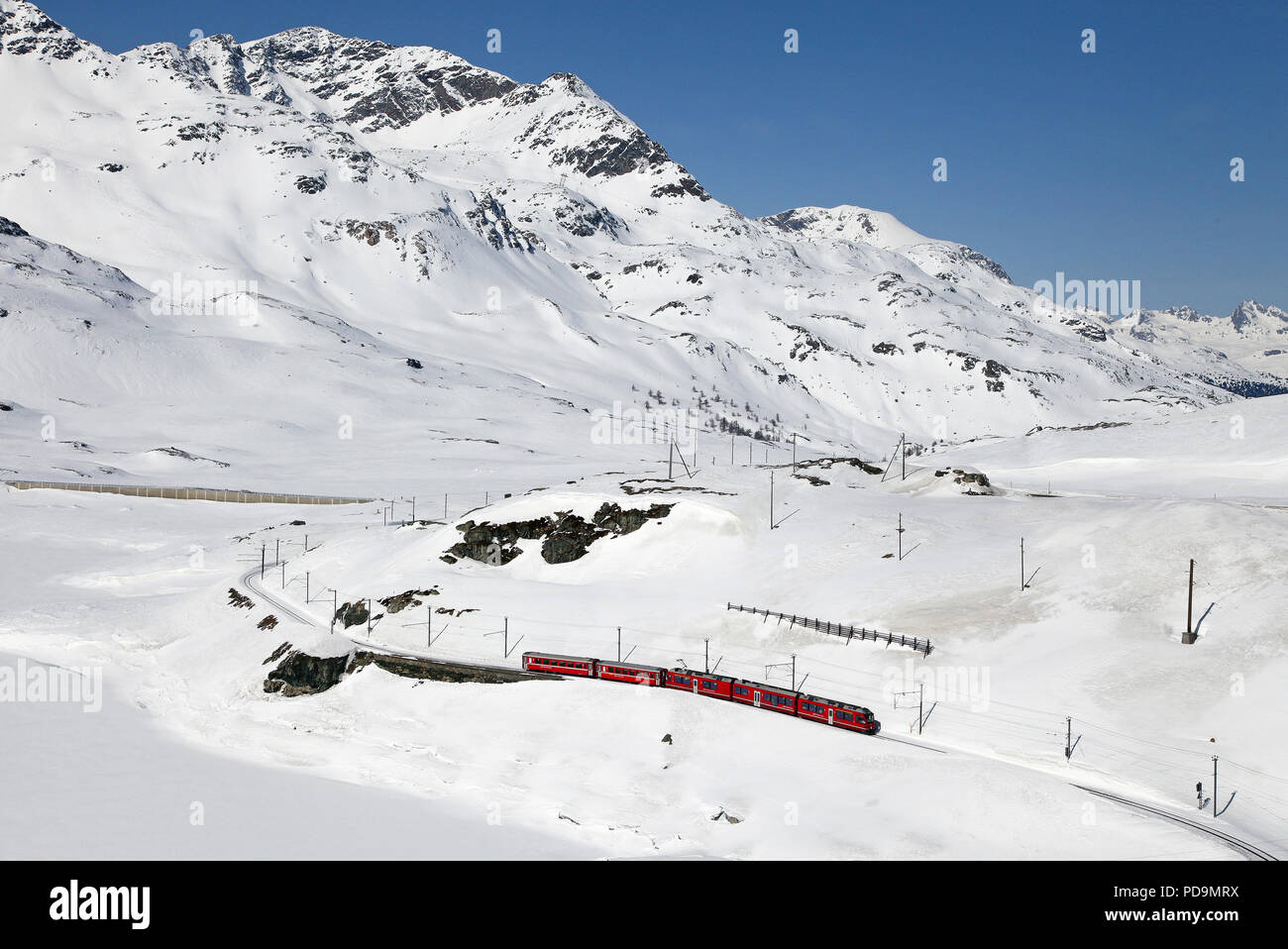 Rhaetian railway hi-res stock photography and images - Alamy