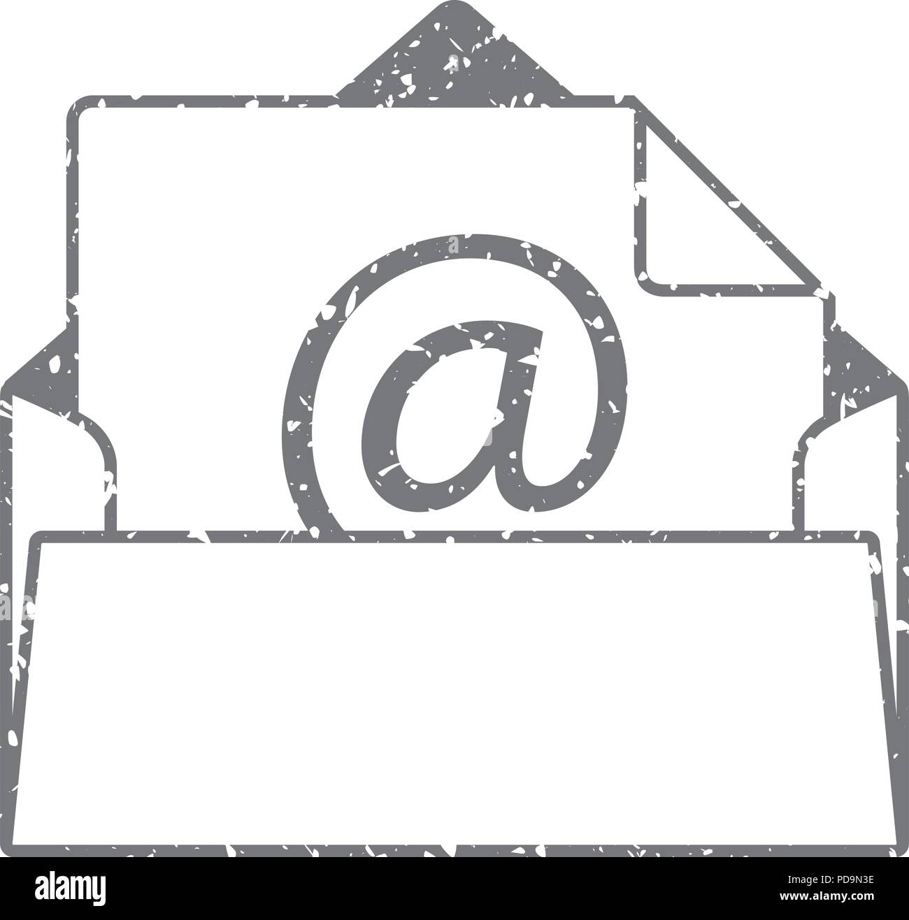 Computer new email Stock Vector Images - Alamy