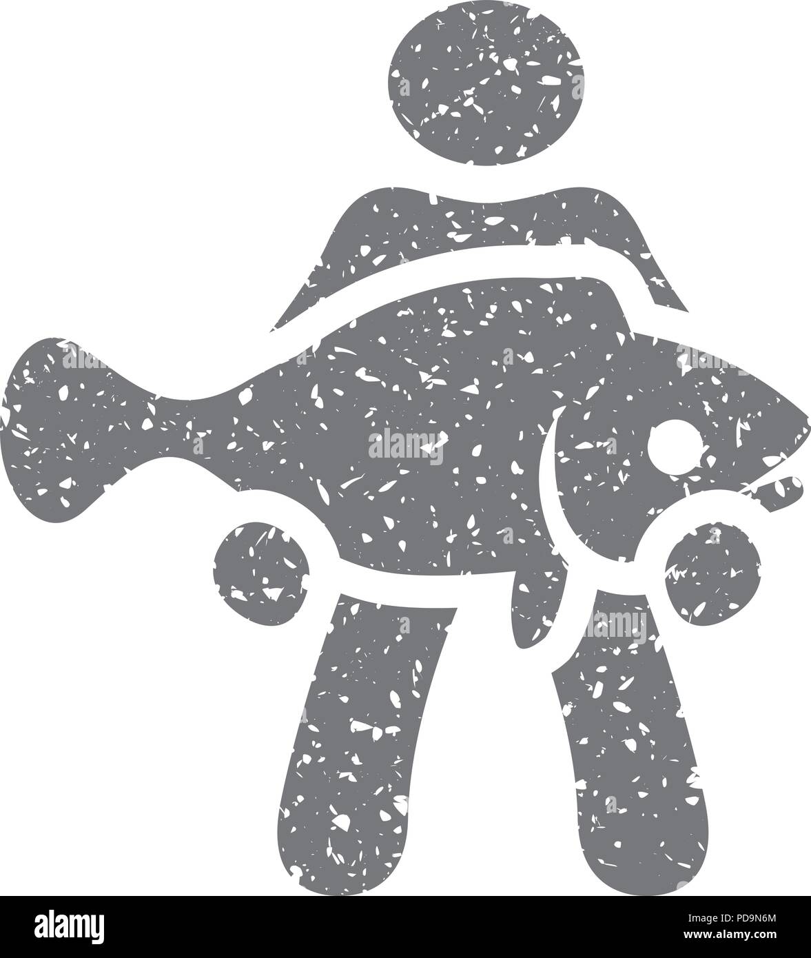 Person holding bass Stock Vector Images - Alamy